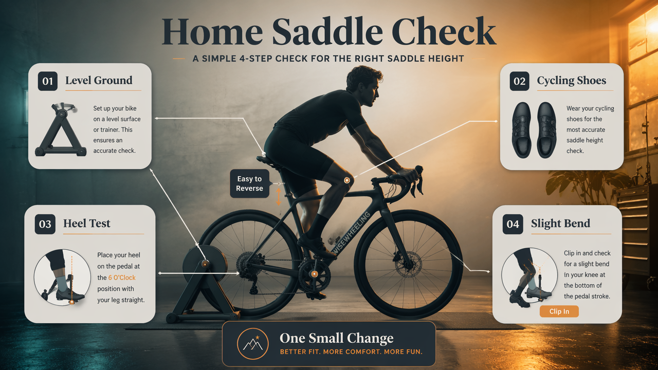 How to Adjust Bike Seat Height for Knee Pain - Wise Wheeling
